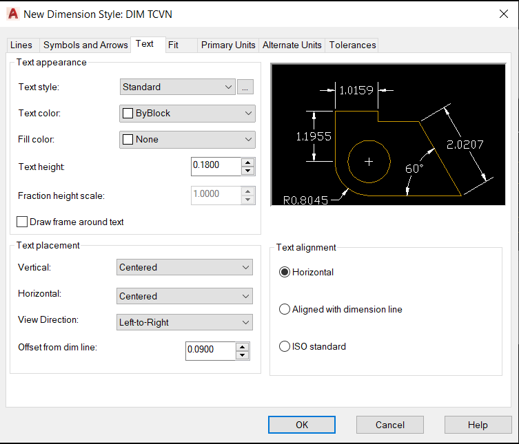 Thiết lập dim style cho bản vẽ theo TCVN - Bim House Education