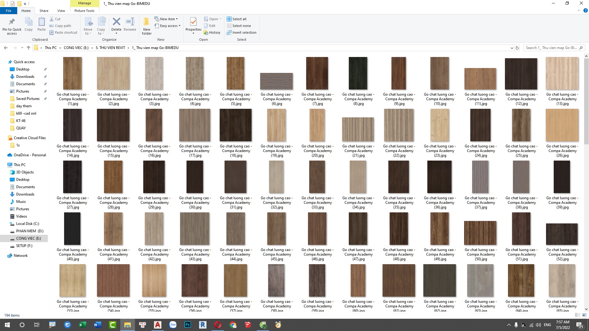Thư viện Revit - Bim House Education