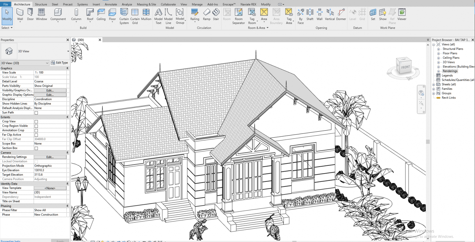 Nhà cấp 4 đẹp, mới nhất - Bim House Education