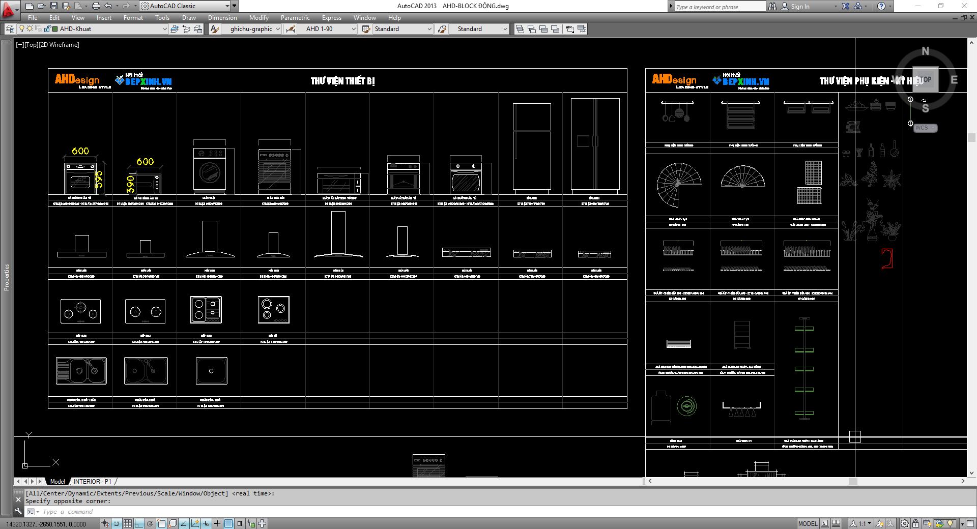 Thư viên tủ bếp autocad mới nhất 2023 - Bim House Education