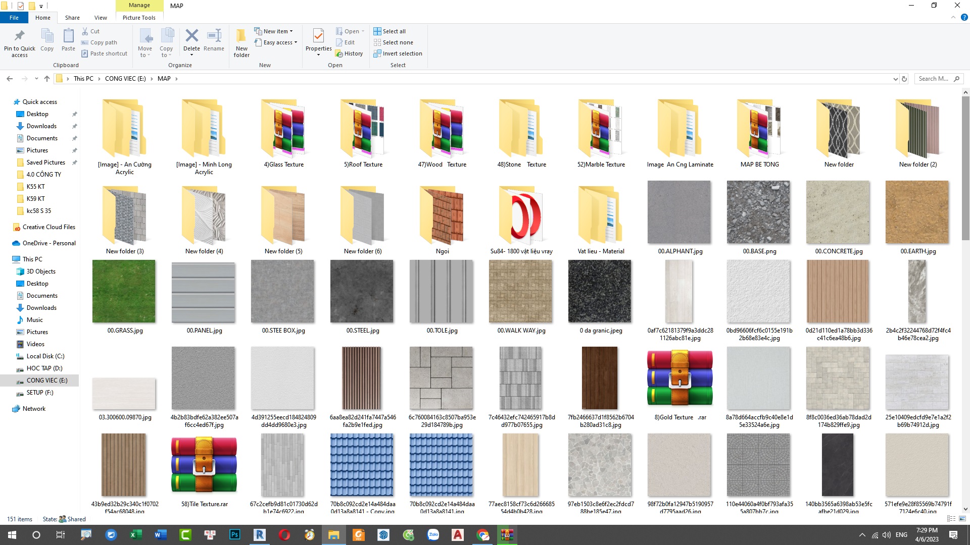 Tải MAP vật liệu tổng hợp miễn phí mới nhất 2025 - Bim House Education