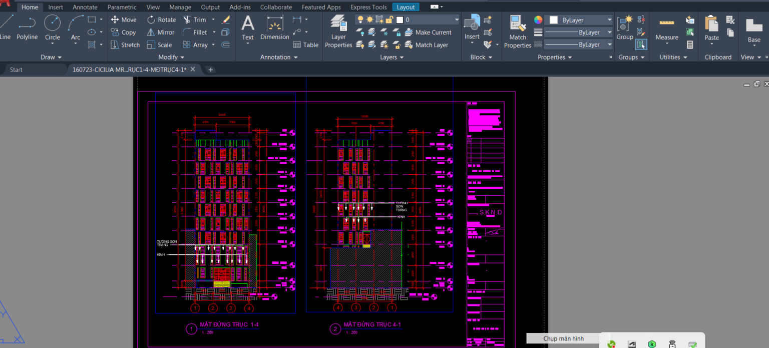 FILE Dự án làm bằng Autocad - Trang 3 trên 9 - Bim House Education