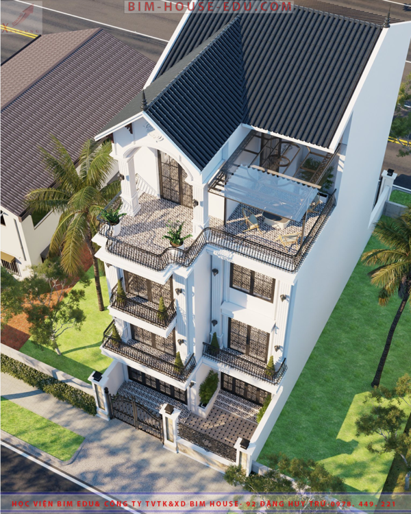 Biệt thự mới nhất 2023 - Bim House Education