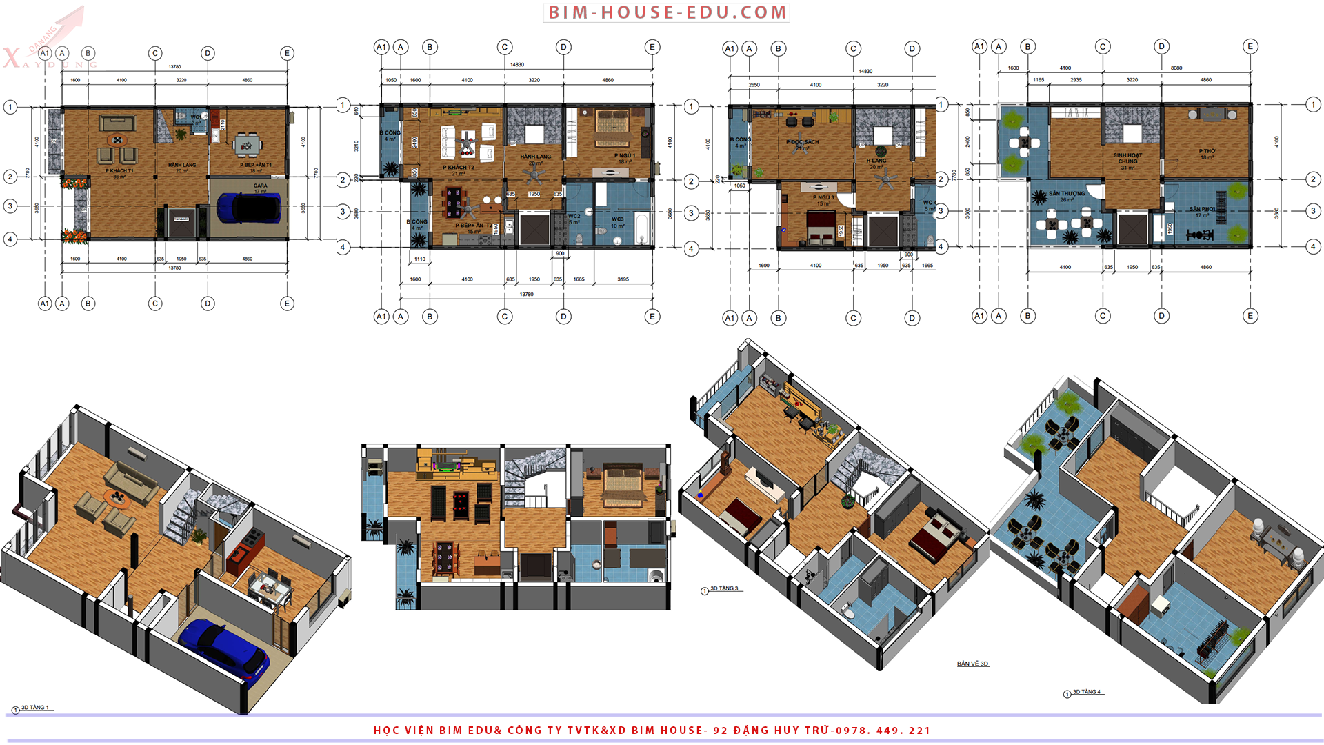 Biệt thự mới nhất 2023 - Bim House Education