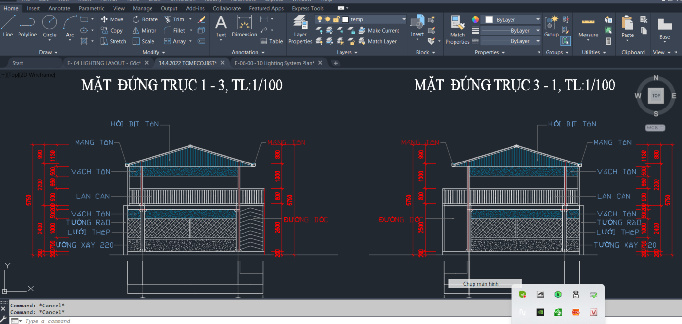 Chia sẽ miễn phí bản vẽ nhà xưởng file Autocad - Bim House Education